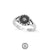 Sterling Silver Sunflower Toe Ring | Esilverpr.com